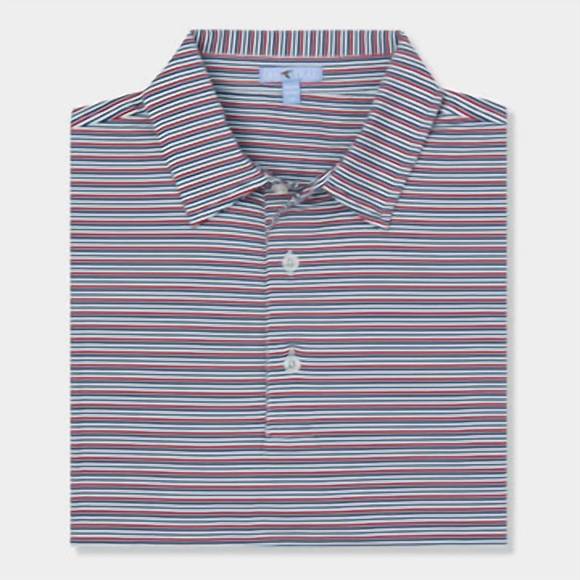 Genteal | Shirts | New Genteal Performance Polo In Oxblood | Poshmark